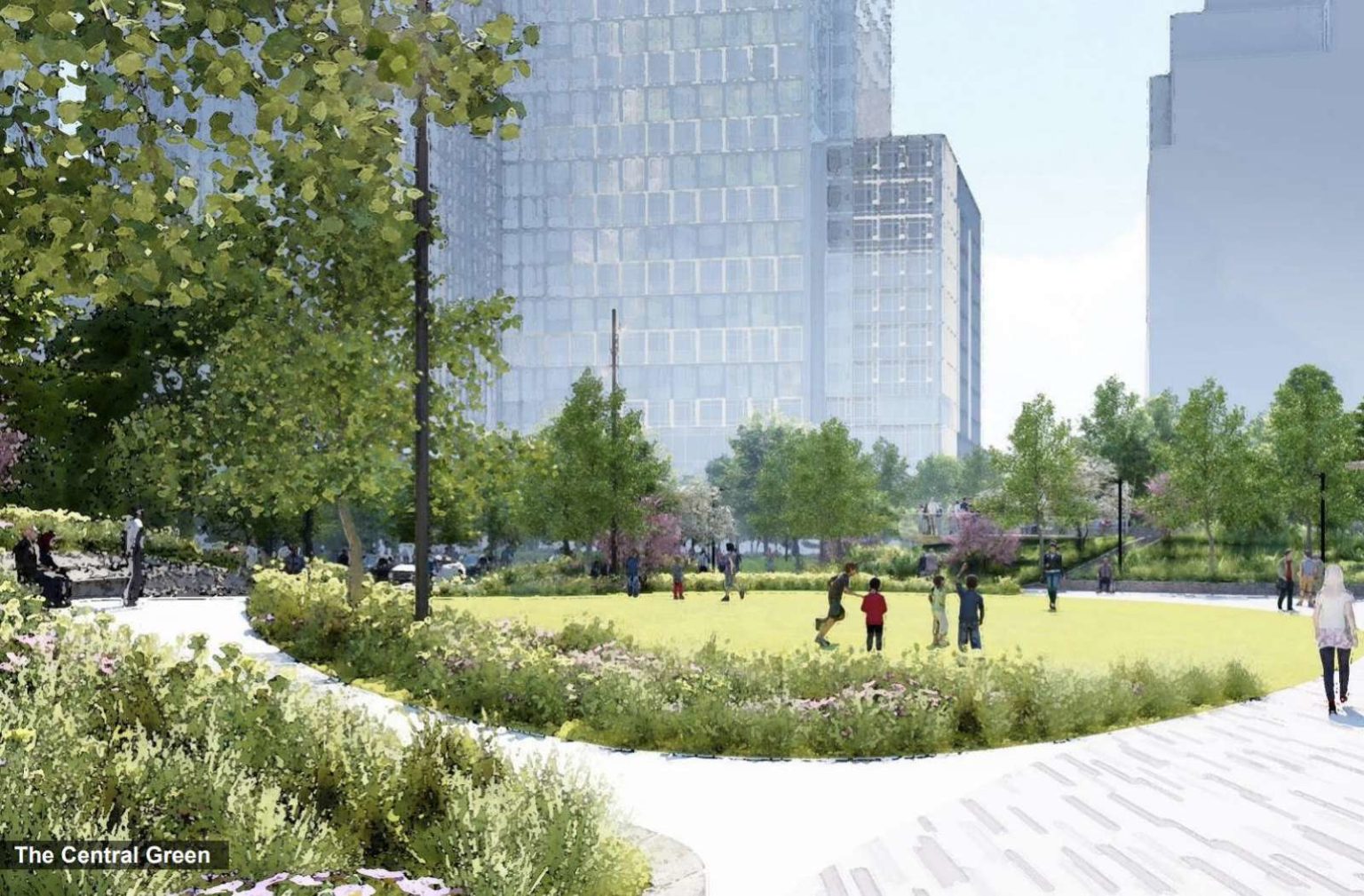Final Draft Design of Revamped Pentagon City Park Revealed | ARLnow.com