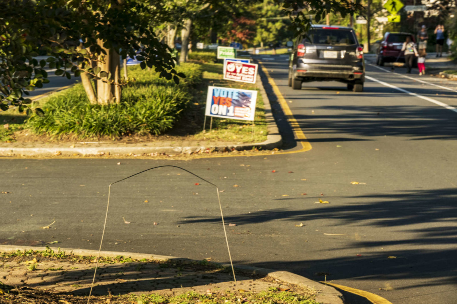 Widespread Political Sign Vandalism Is Continuing in Arlington | ARLnow.com