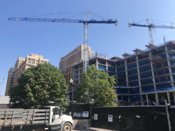 HQ2 Reaches 3,000 Employees As Construction Progresses | ARLnow.com