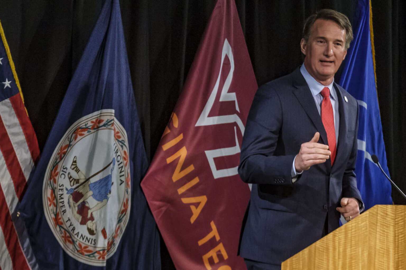 Gov. Youngkin maintains support for federal cuts and tariffs despite ...