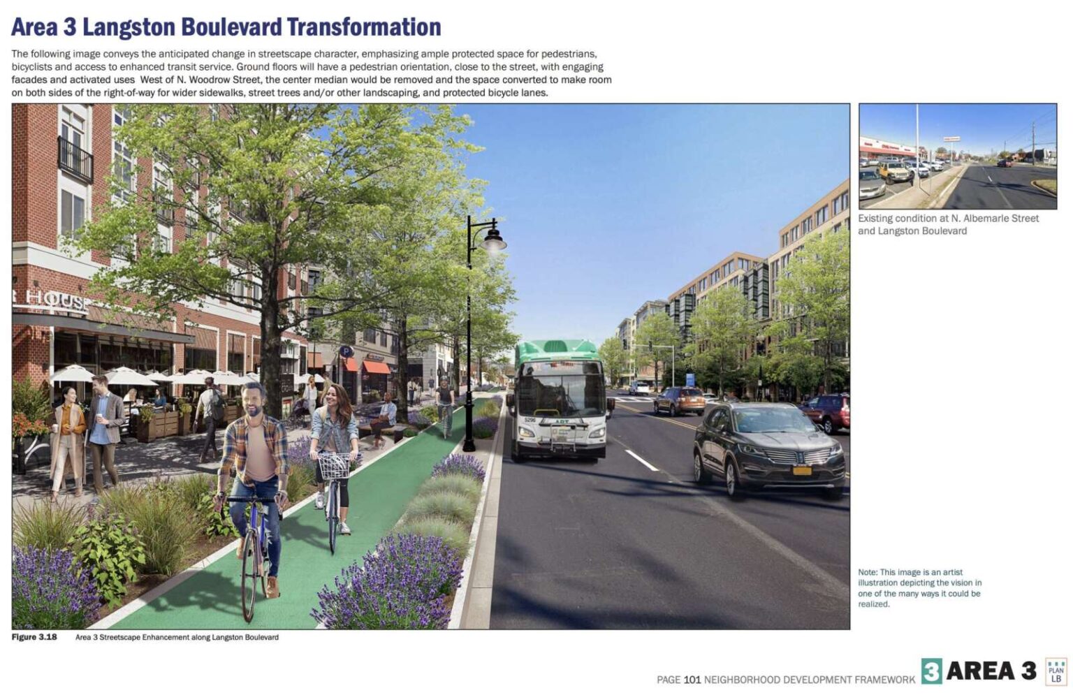 New concept plan for Langston Blvd shows sweeping vision of greener ...