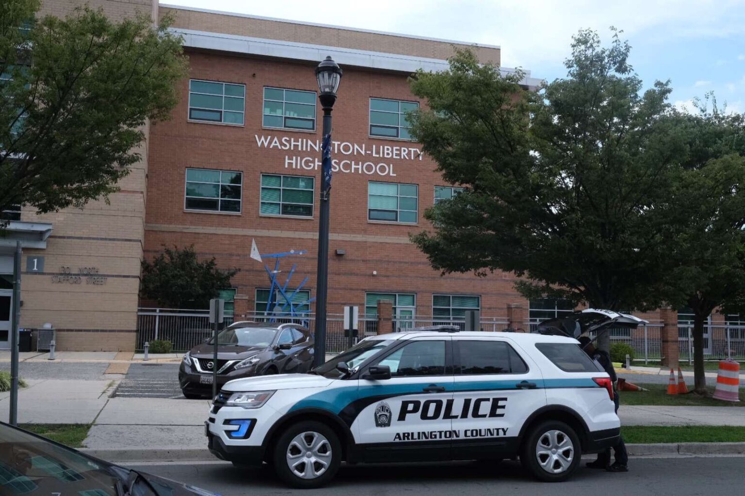 Two hospitalized after ‘mob’ assault outside of high school | ARLnow.com