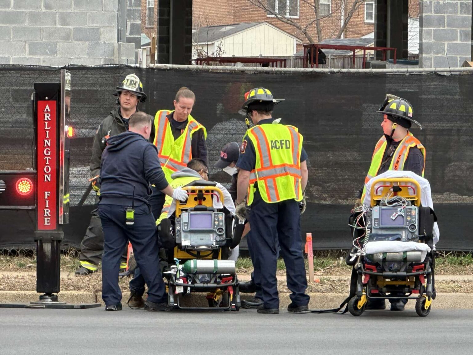 BREAKING: Firefighters rescue workers after accident at fire station ...