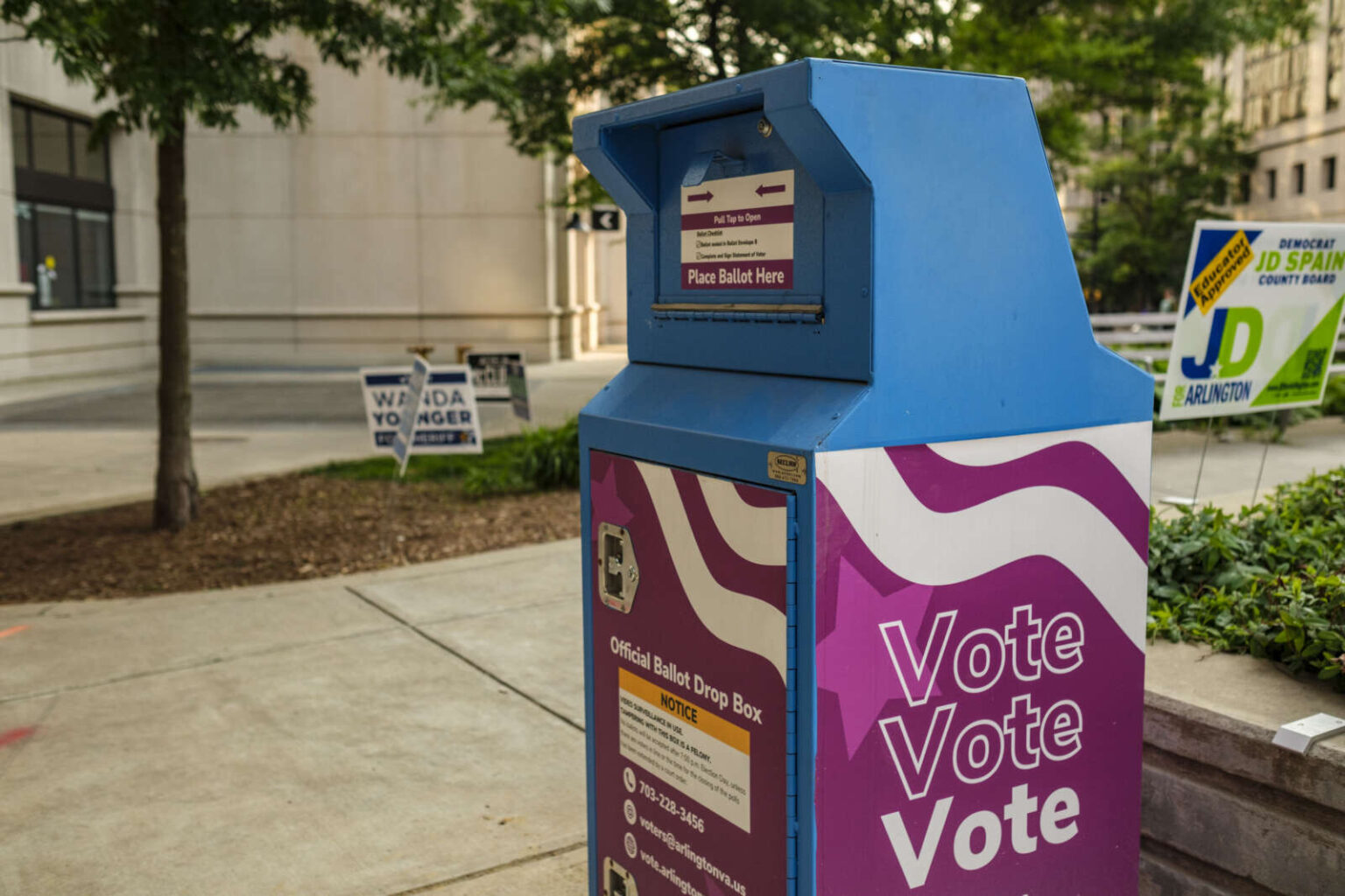 Electoral Board members debate when to make early-voting dropboxes ...