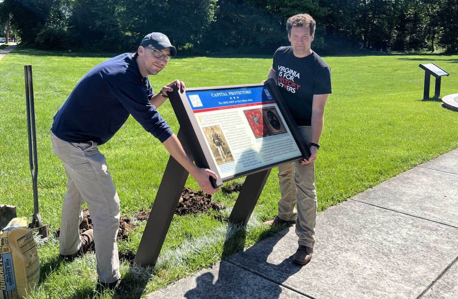 Sign honoring Black troops who fought in Civil War comes to Fort Ethan ...