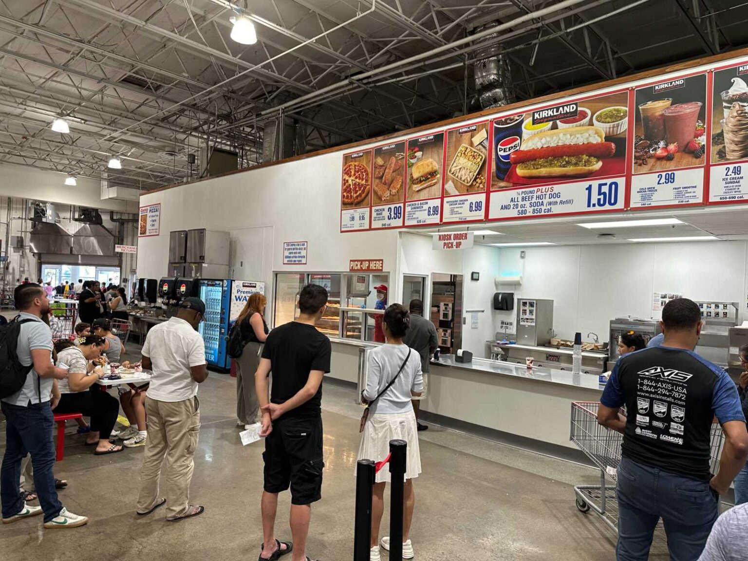 Costco food court in Pentagon City closed for renovations starting ...