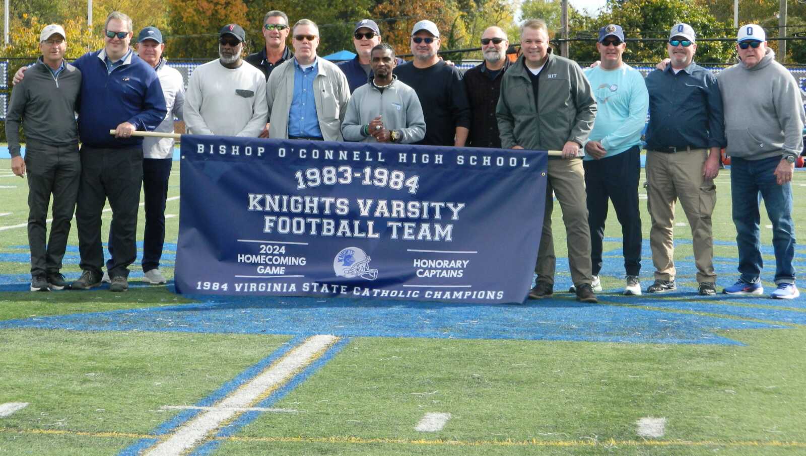 State-champion 1983 O’Connell football team honored at homecoming ...