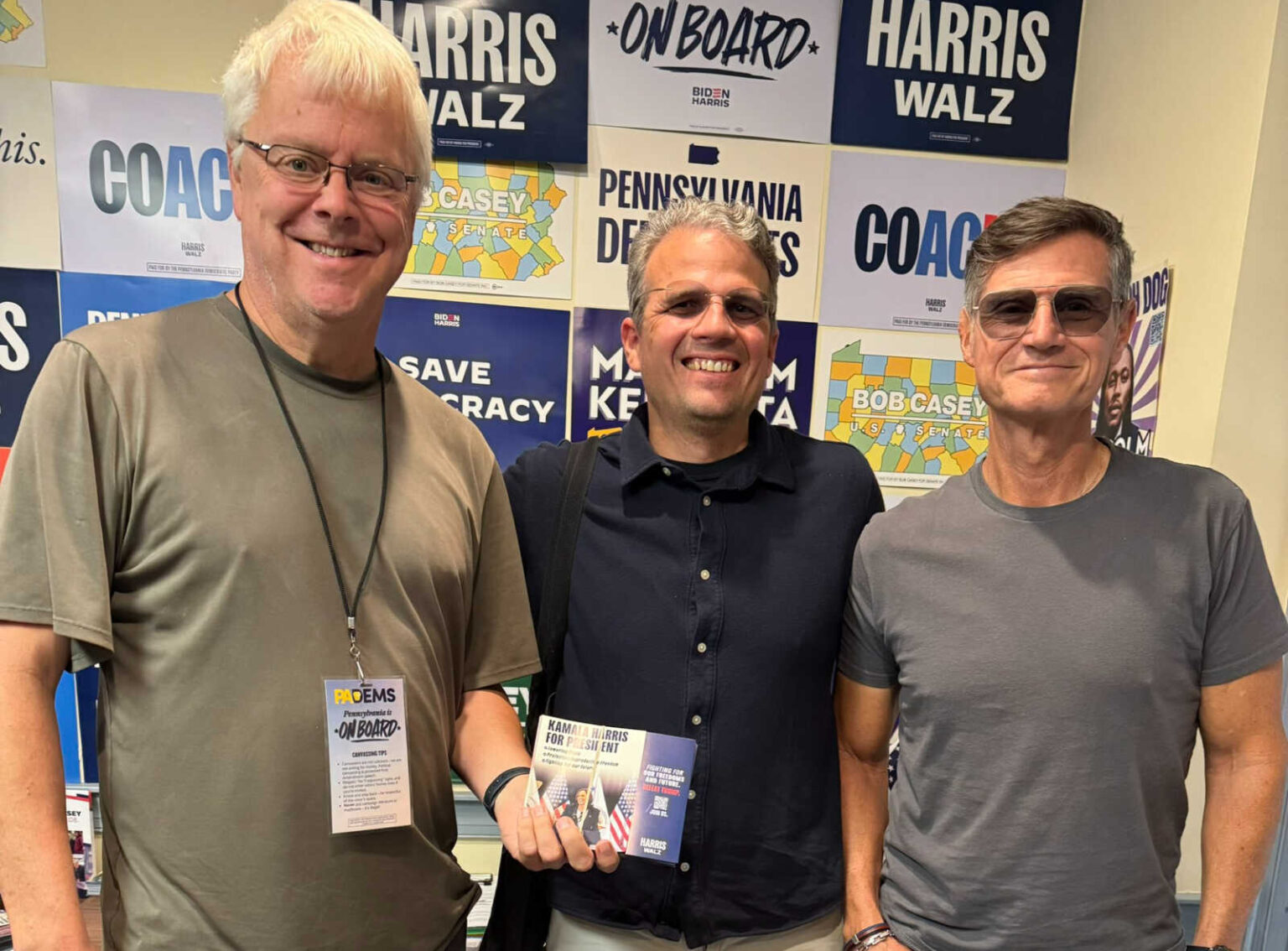 Local Democrats hit road, lend volunteer muscle in two key battleground ...