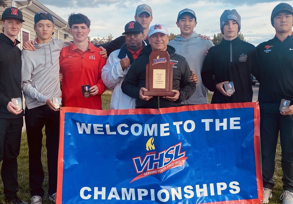 Meridian High School golf team wins its first state championship ...