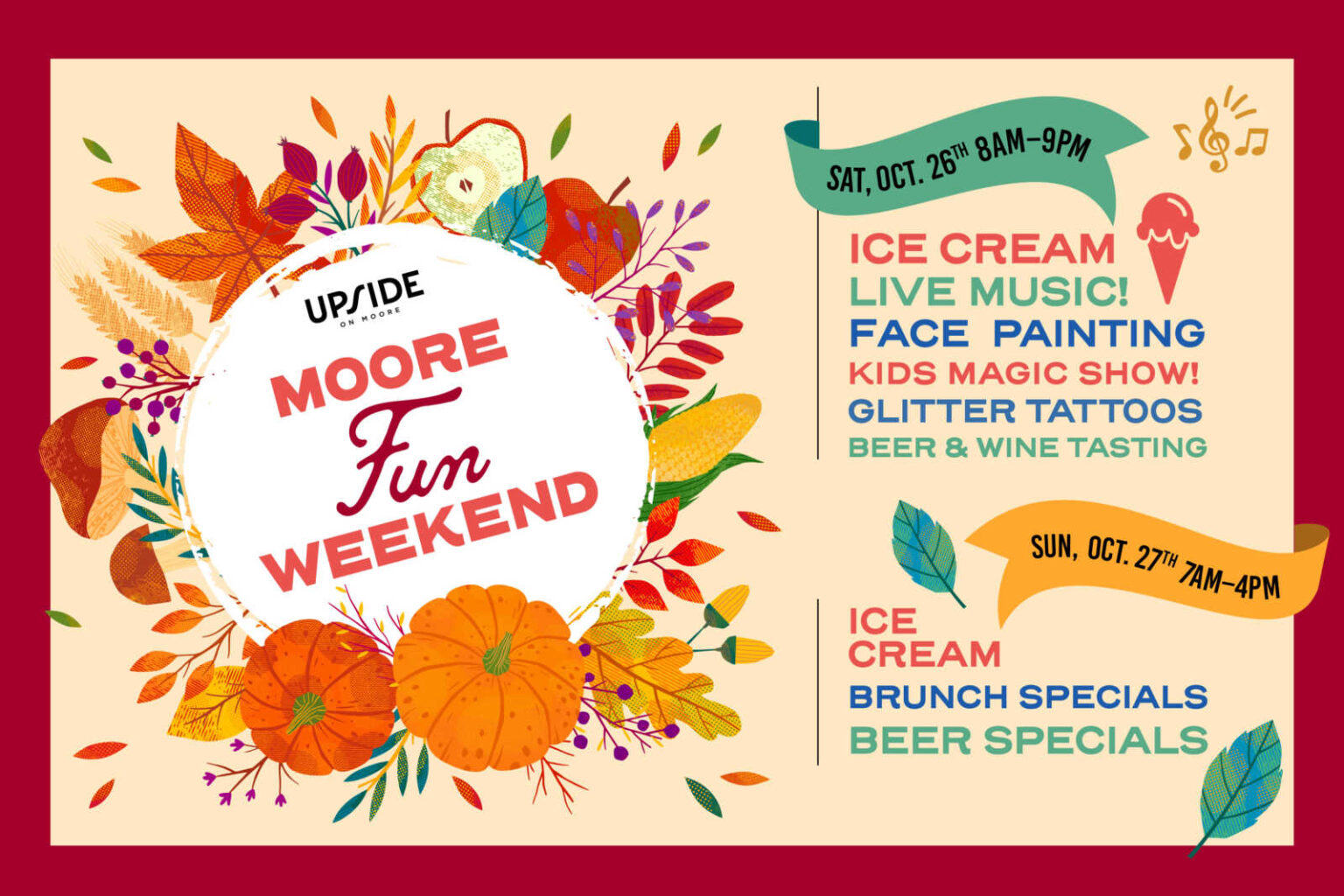 It’s going to be a Moore Fun Weekend: 2-day special autumn festival at ...