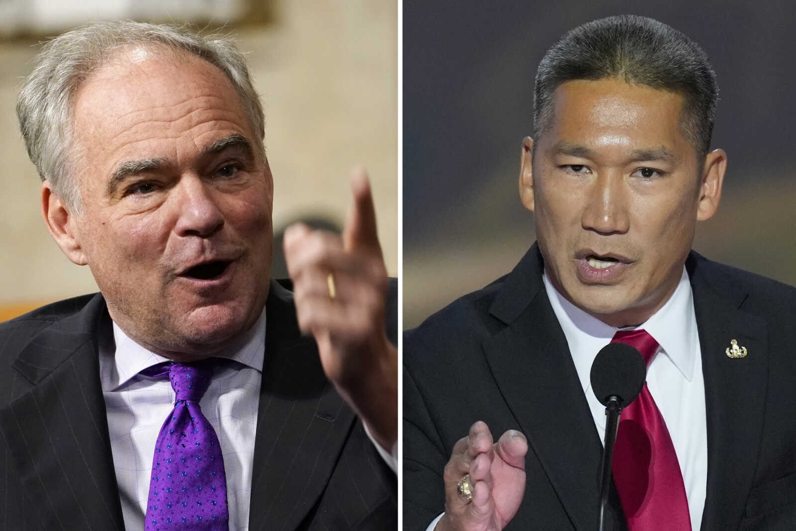 Democrat Tim Kaine of Virginia fends off GOP challenger to win a 3rd ...