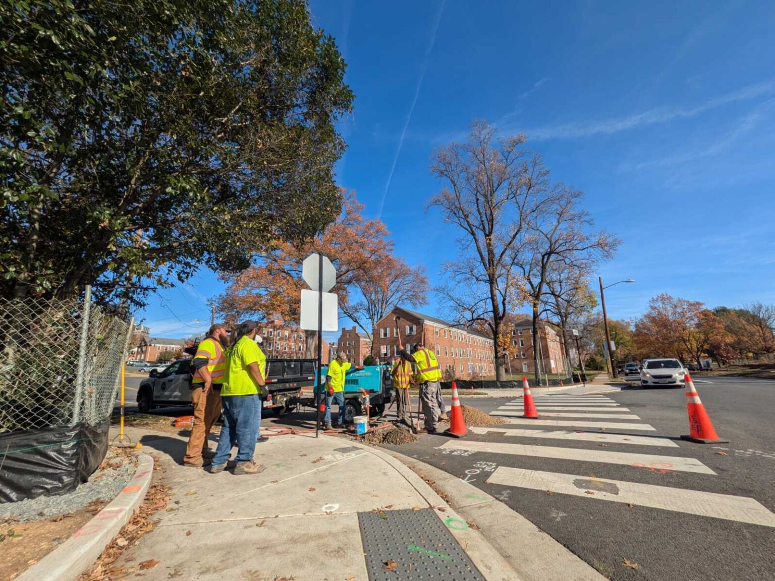 New traffic light goes live at crash-prone crossing near Lubber Run ...