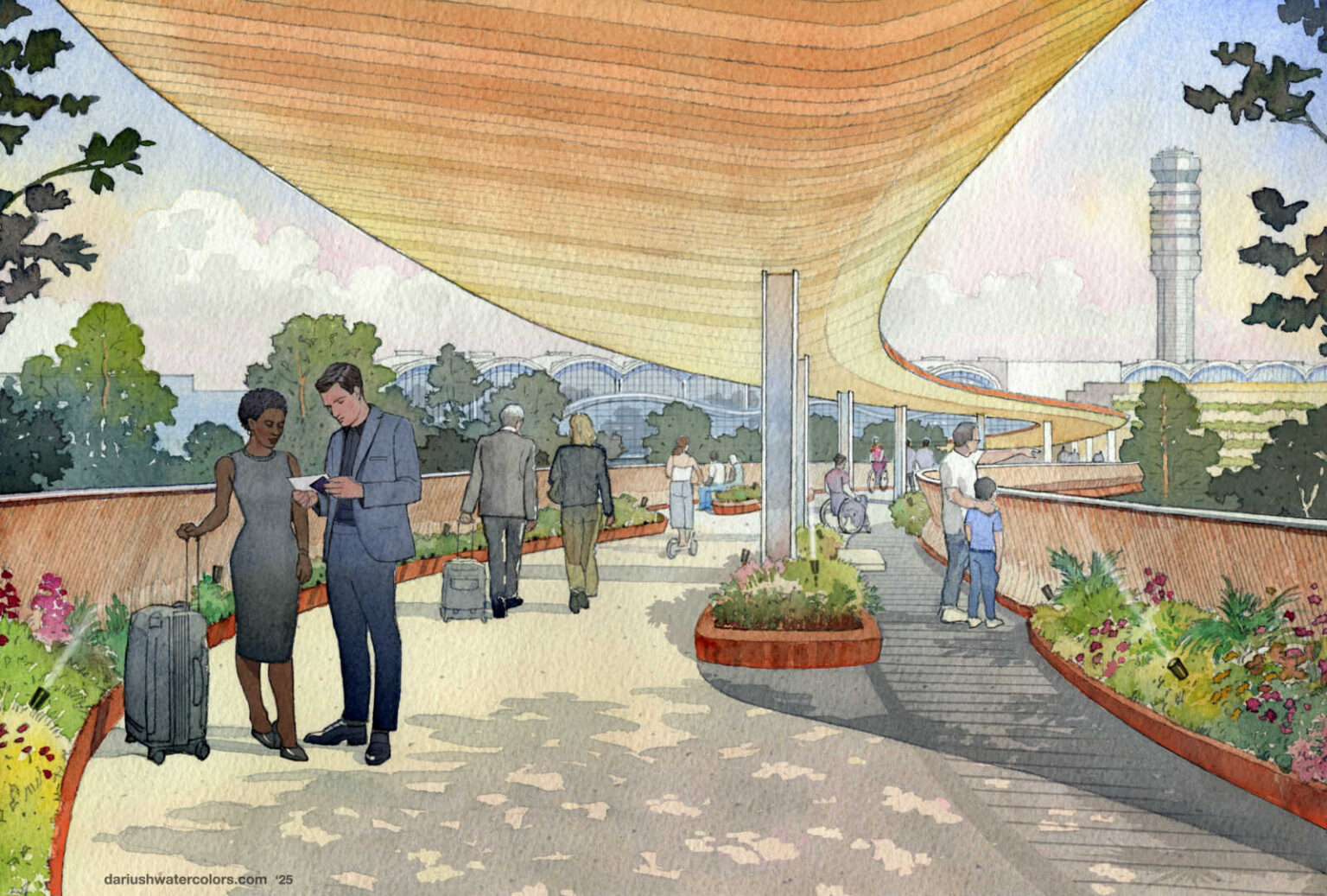 Advisory panel wants another elevator, escalator at DCA’s planned ...