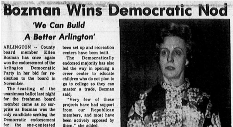 Centennial of Bozman’s birth a chance to reinvent ‘Arlington Way ...