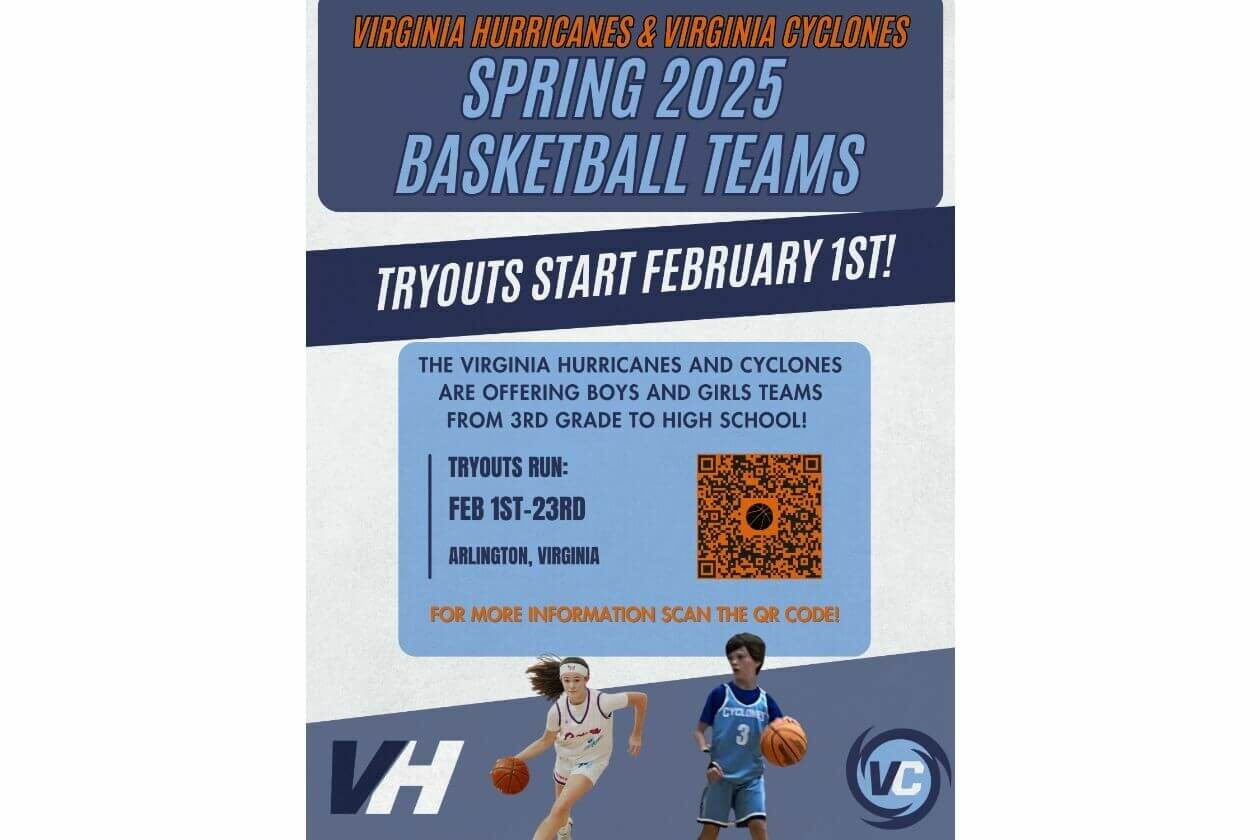 Tryouts for Spring 2025 Basketball Teams (Community Post) | ARLnow.com