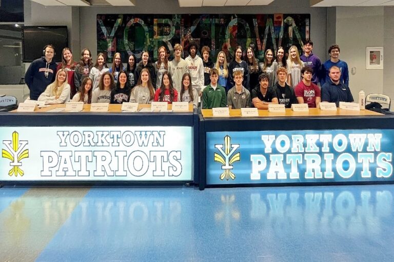 Multiple Yorktown High athletes make their college commitments | ARLnow.com