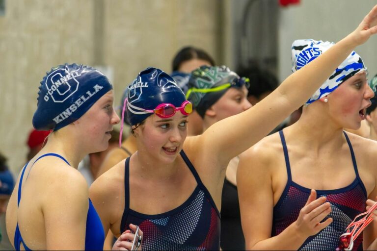 O’Connell girls second in large private-school swim & dive meet ...