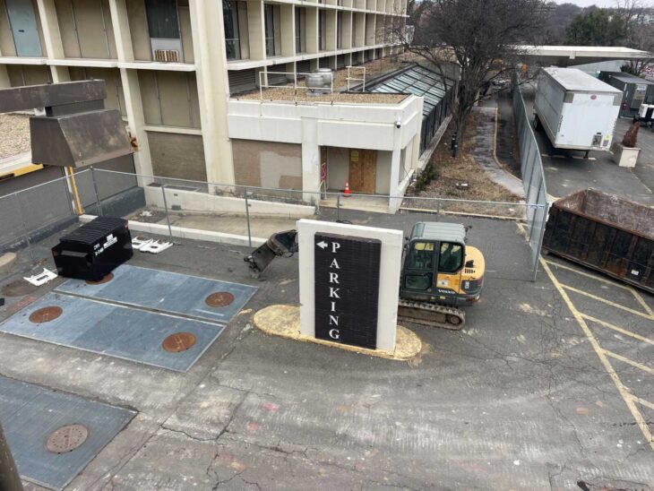 As demolition starts at Key Bridge Marriott site, Georgetown fans pine ...