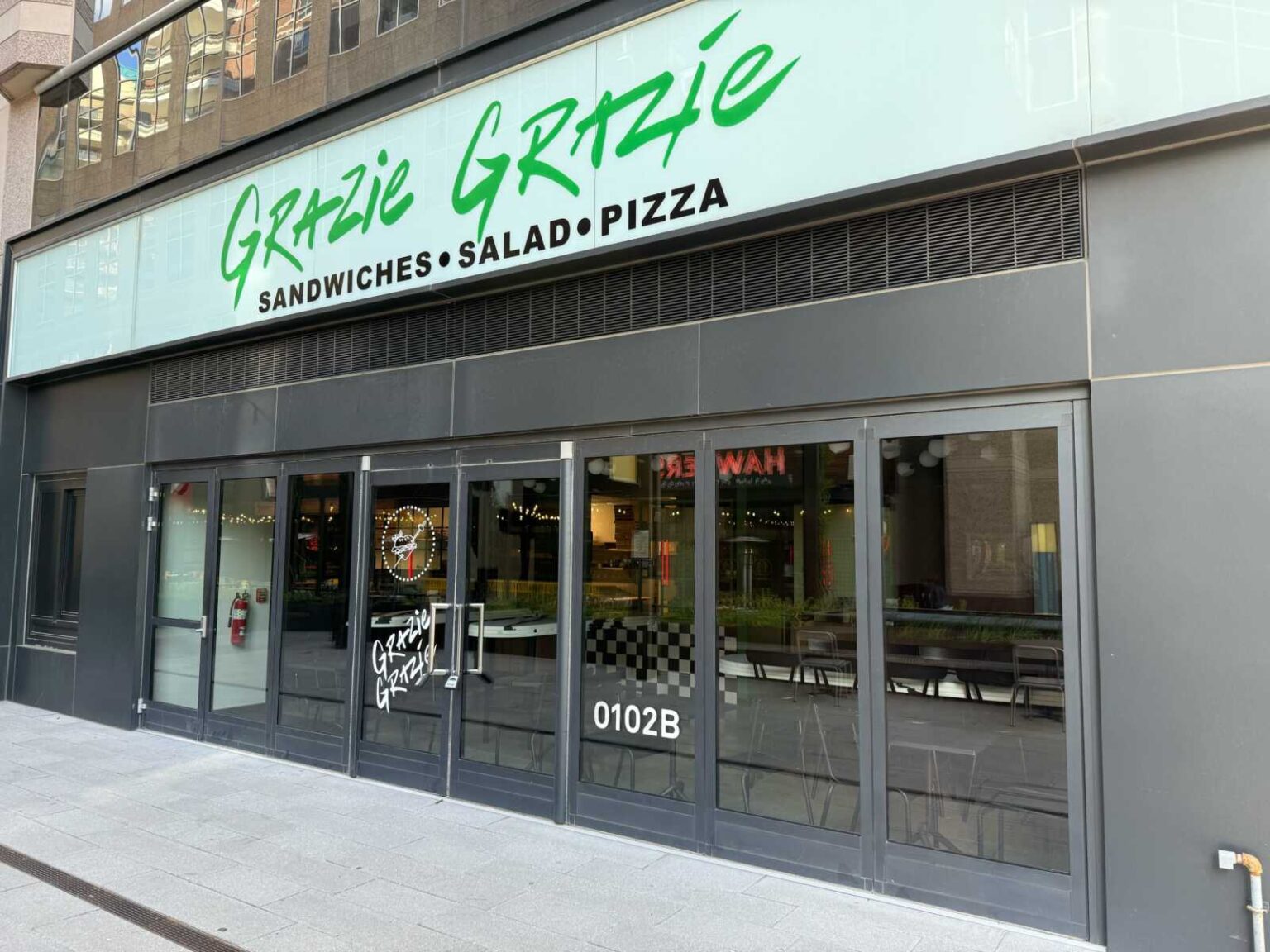 Grazie Grazie opens new sandwich shop tomorrow in Ballston | ARLnow.com