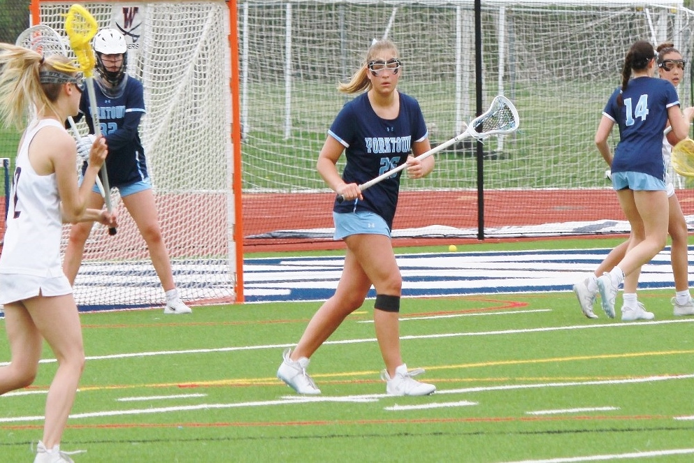 Yorktown girls lacrosse team starts 7-0 despite tough schedule | ARLnow.com