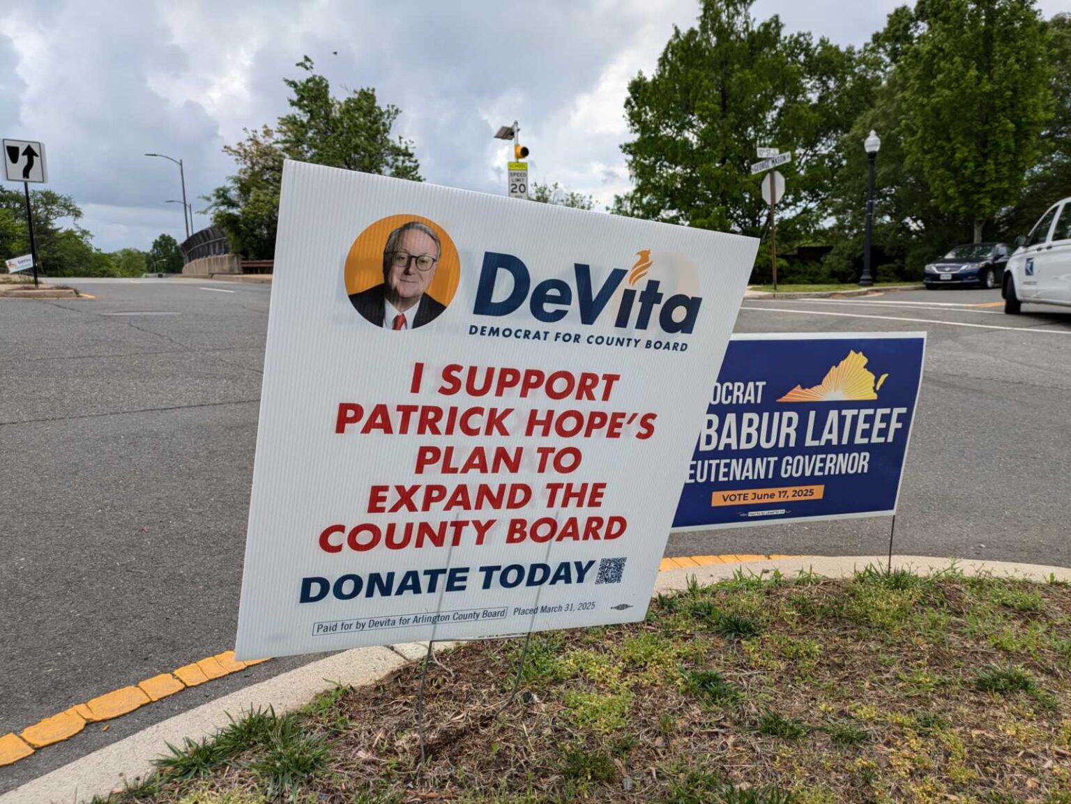 County Board candidate places ‘tracking chips’ in signs over theft ...