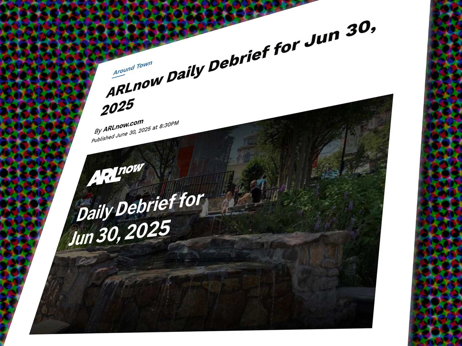 Morning Poll: Should we disable comments on the Daily Debrief? | ARLnow.com