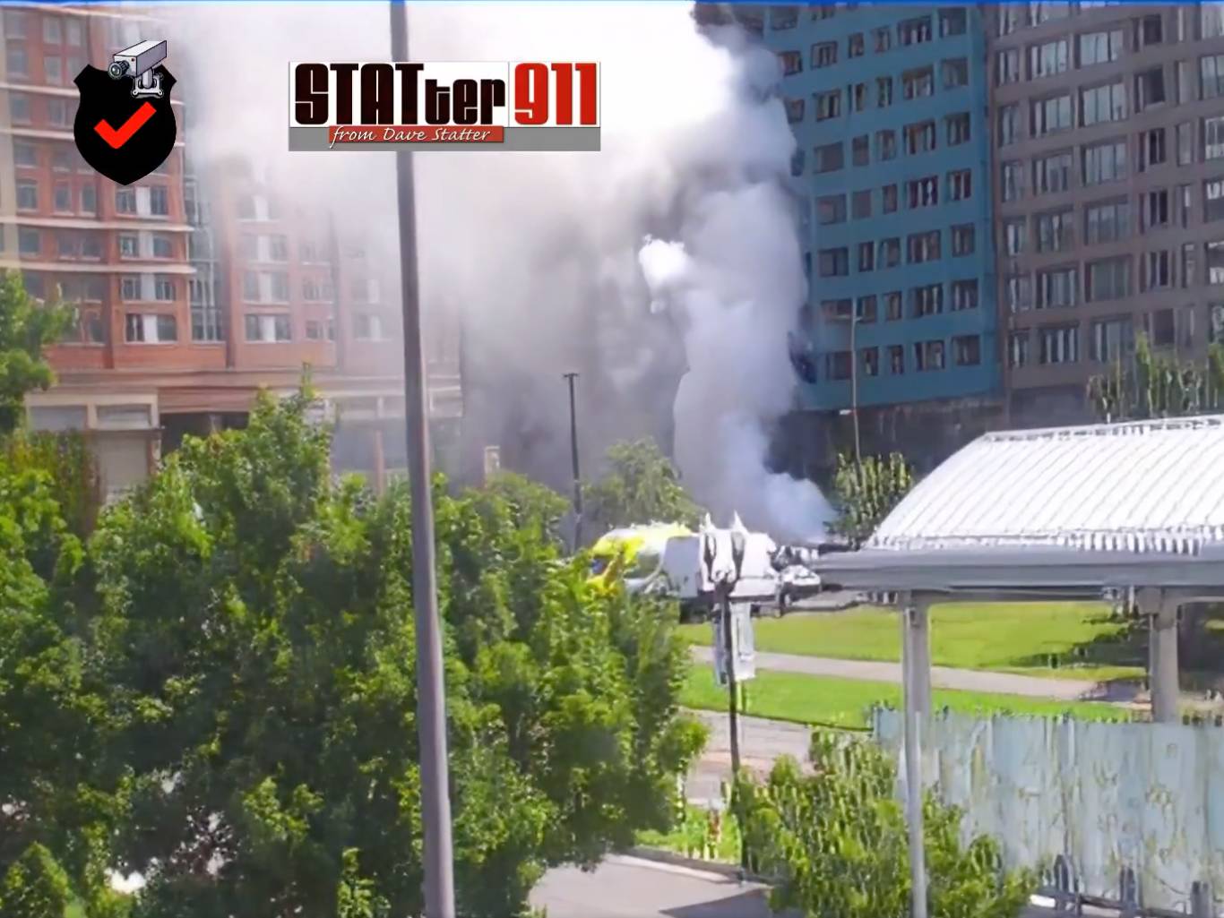 Four vehicles damaged after car fire leads to explosion in Crystal City ...