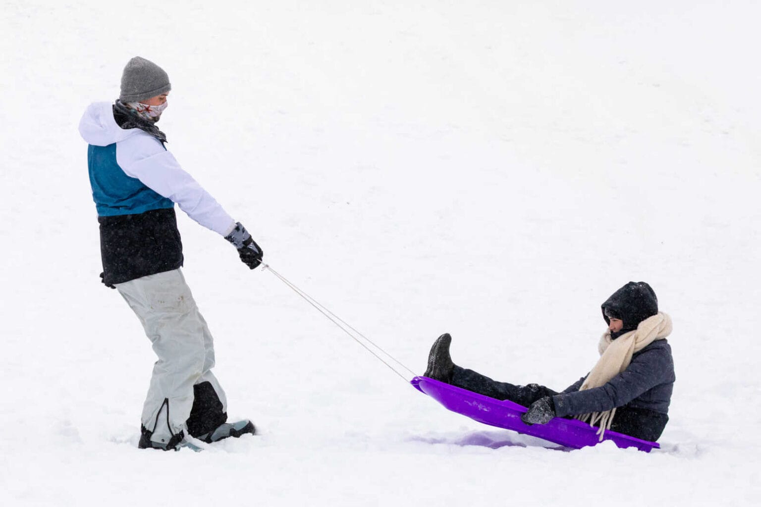 Photos: Winter storm brings fun in the snow, picturesque views to ...