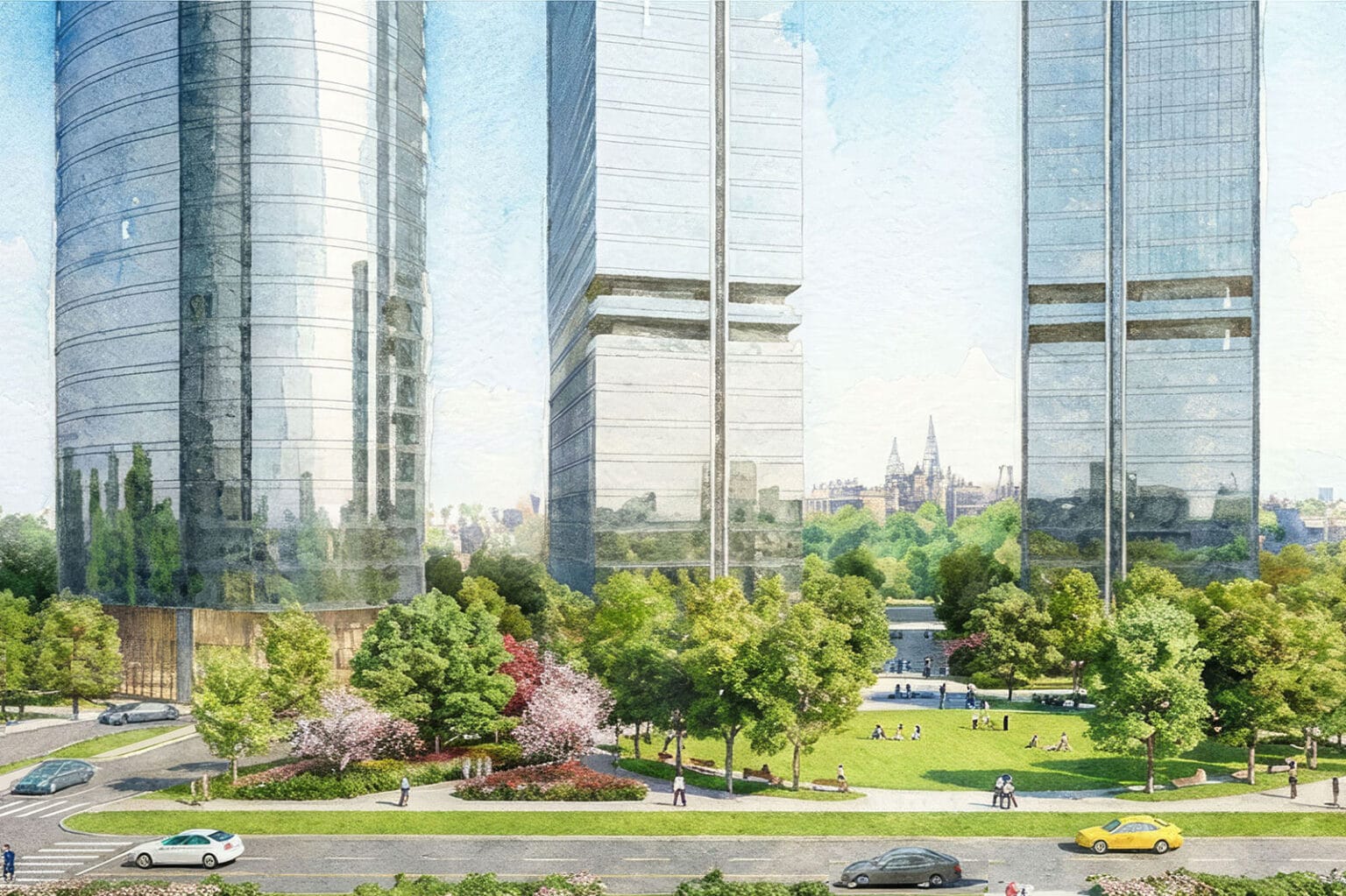 JUST IN: New plan for Key Bridge Marriott site calls for 1,775 ...