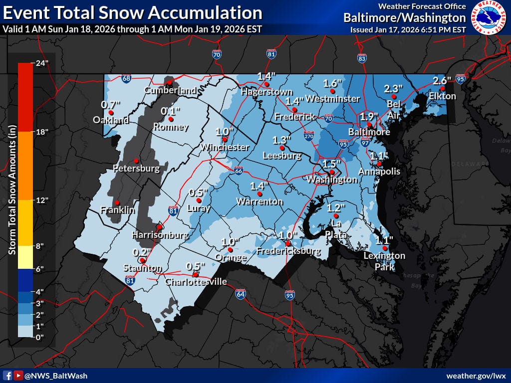 UPDATE: Winter Weather Advisory issued for Arlington as expected snow ...