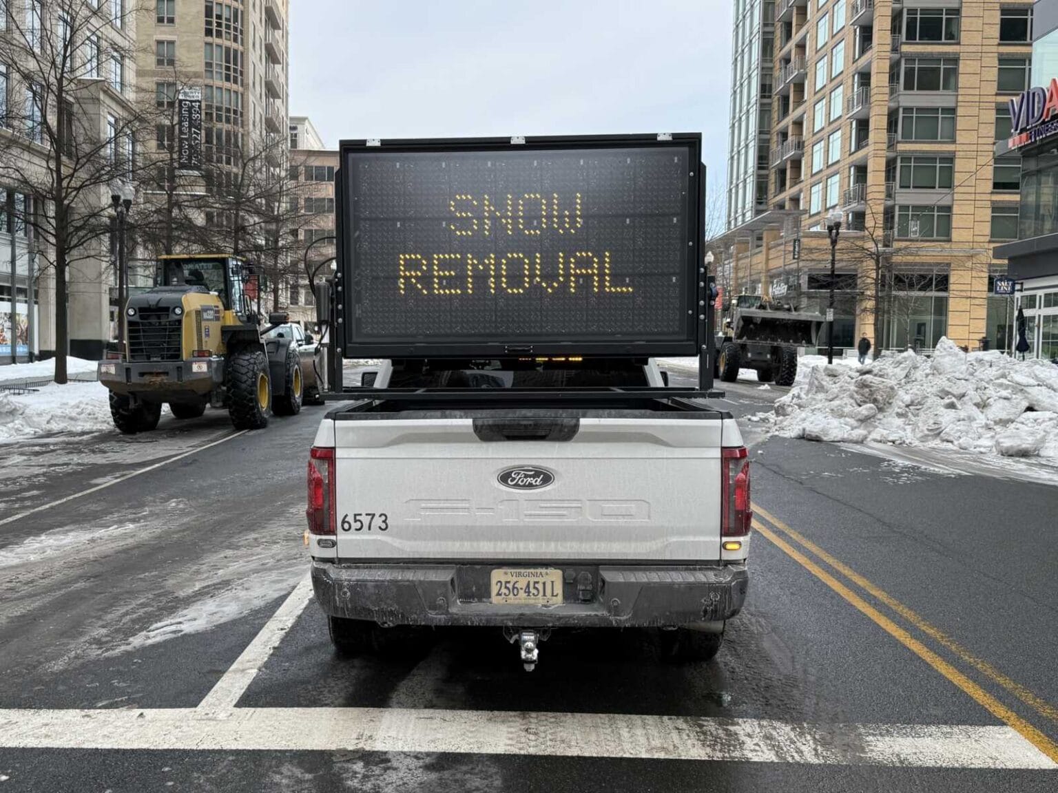 Snowy sidewalks and mounds of ice persist as Arlington plows move into ...