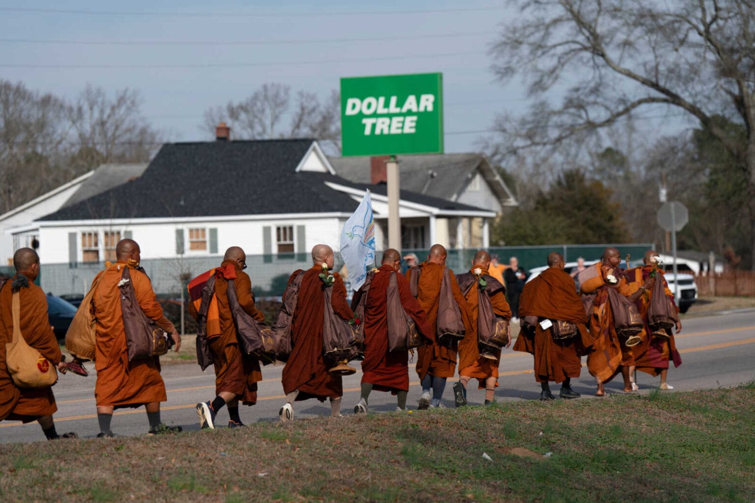 Buddhist monks on 2,300-mile ‘Walk for Peace’ arrive in Arlington next ...