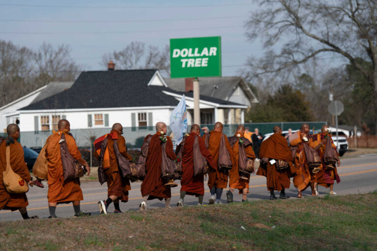 Buddhist monks on 2,300-mile ‘Walk for Peace’ arrive in Arlington next ...