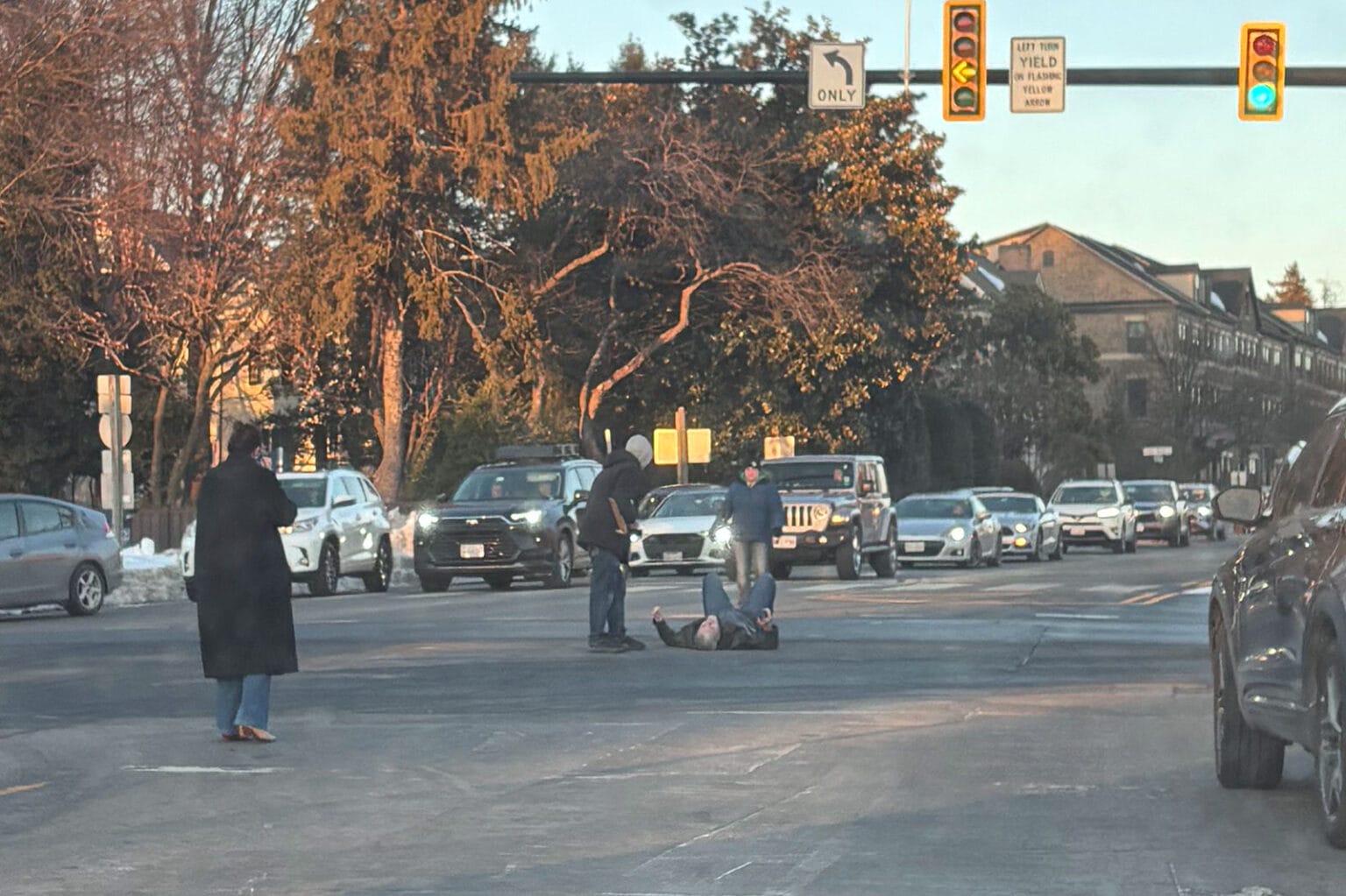 Dispute between drivers ends with man down in middle of East Falls ...
