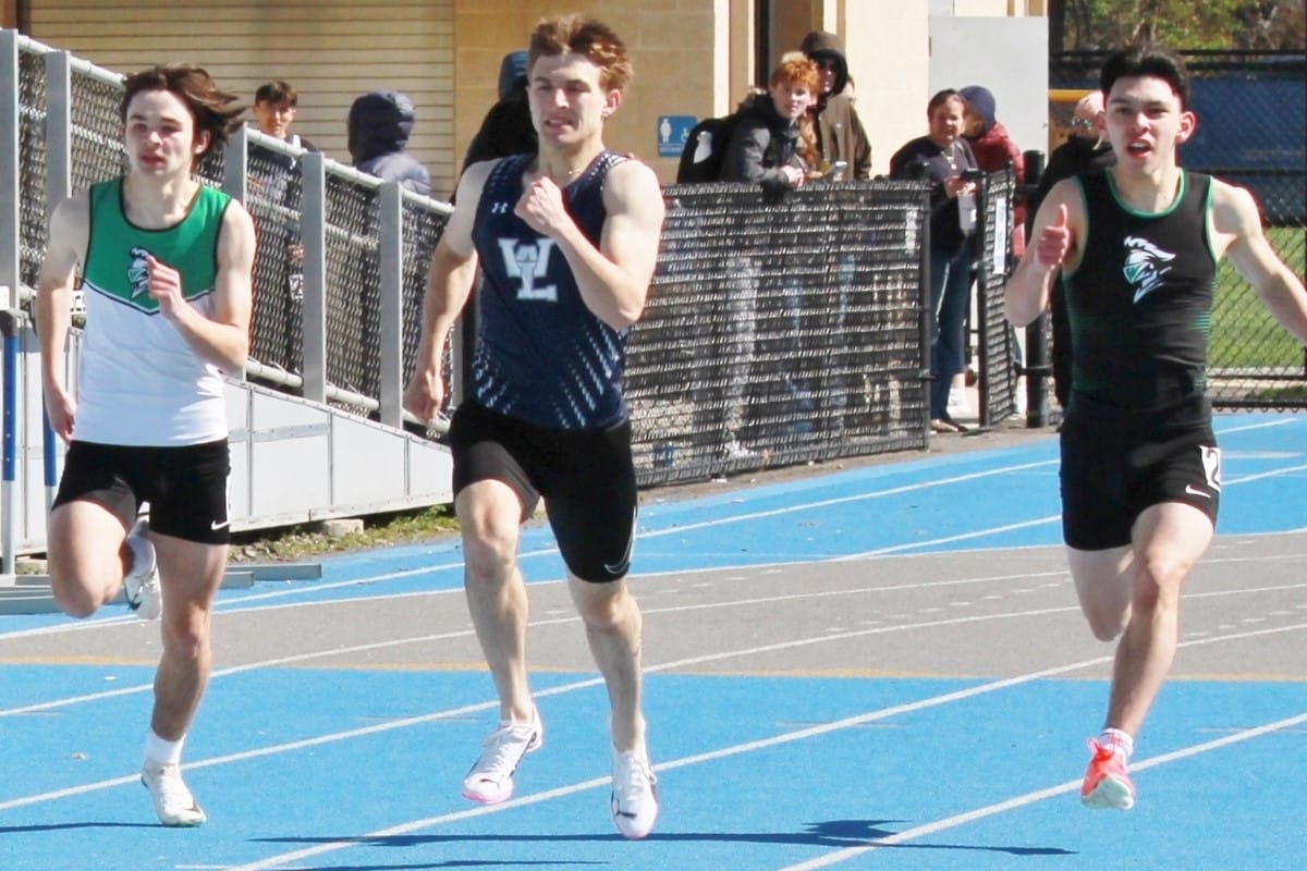 Wakefield boys, W-L girls win chilly outdoor county track meets ...