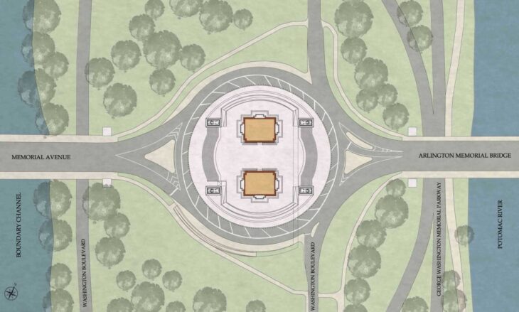 JUST IN: New renderings show 250-foot ‘triumphal arch’ proposed for ...