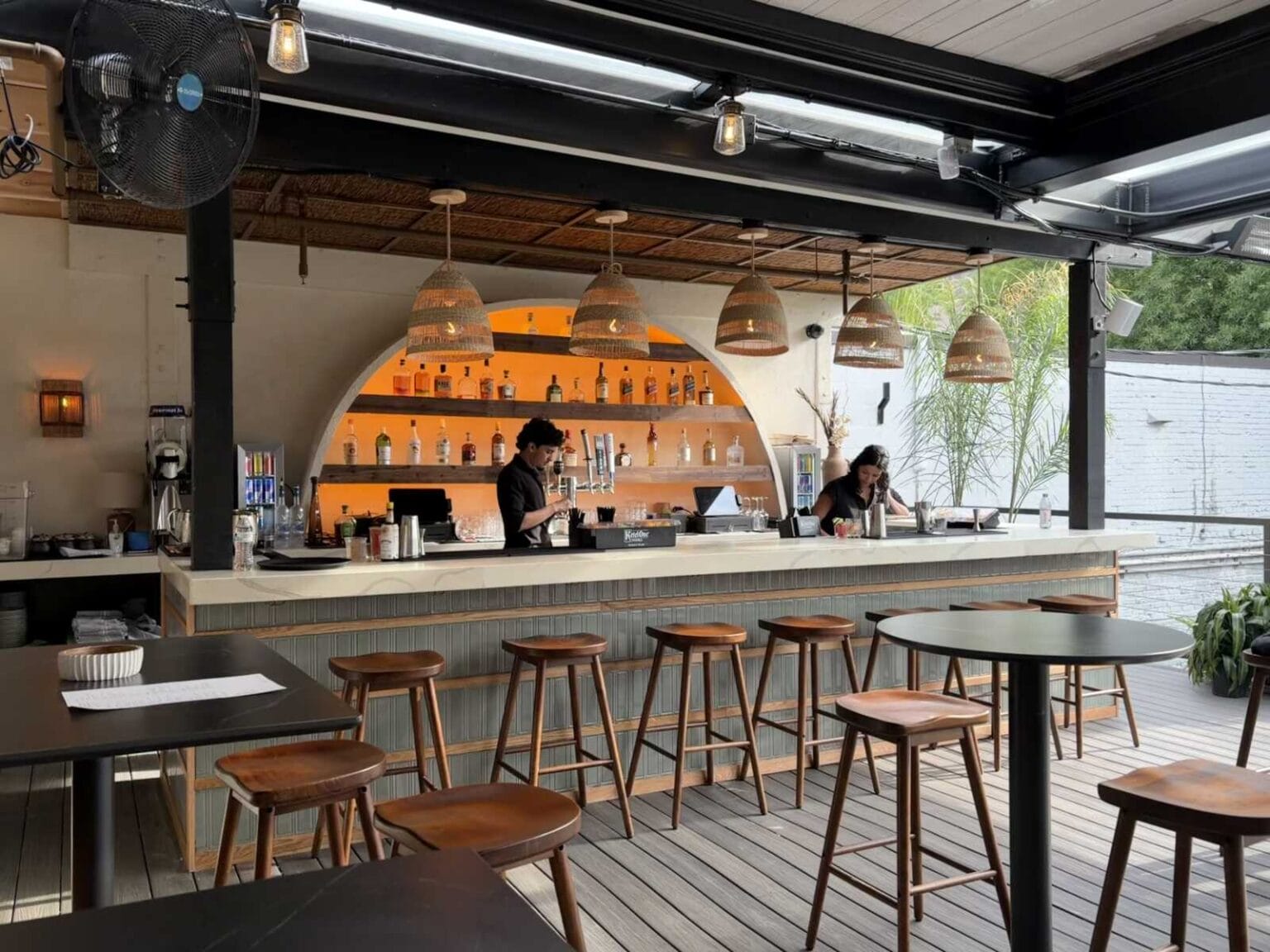 Solset rooftop bar opens in Clarendon atop new restaurant, The ...