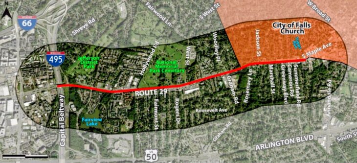 Falls Church, Fairfax coordinating on upgrades to Route 29 corridor ...