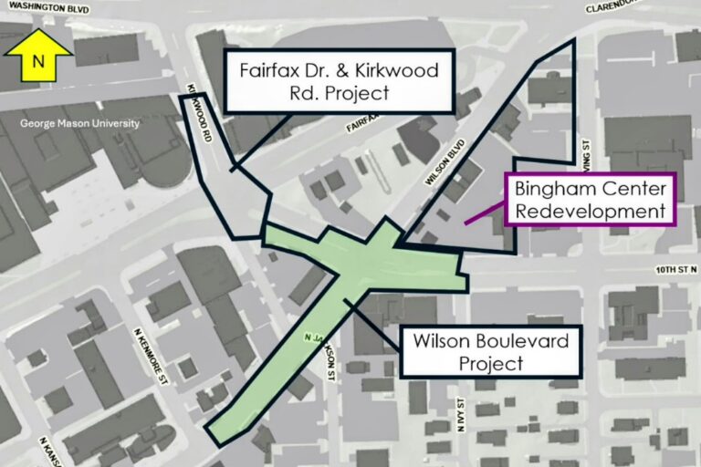 Changes to sidewalks, lanes beginning soon on Wilson Blvd near Va ...