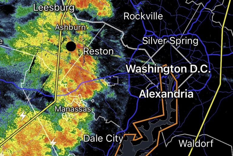 WEATHER ALERT: Severe Thunderstorm Warning issued for Arlington ...