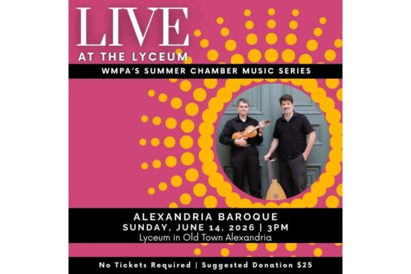 LIVE at the Lyceum – Alexandria Baroque Concert | ARLnow