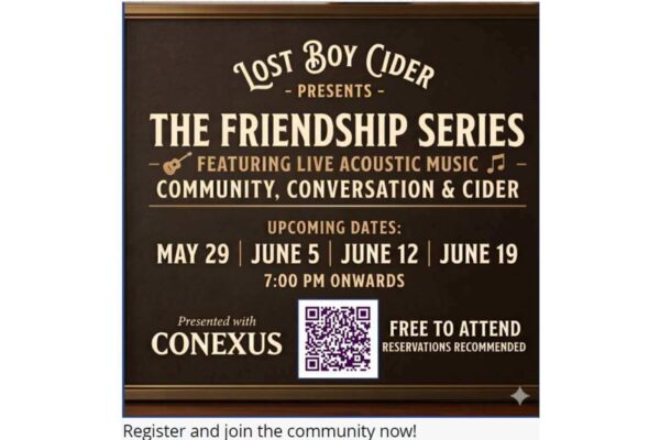 Lost Boy Cider Friendship Night with CONEXUS (Alexandria, VA) | ARLnow